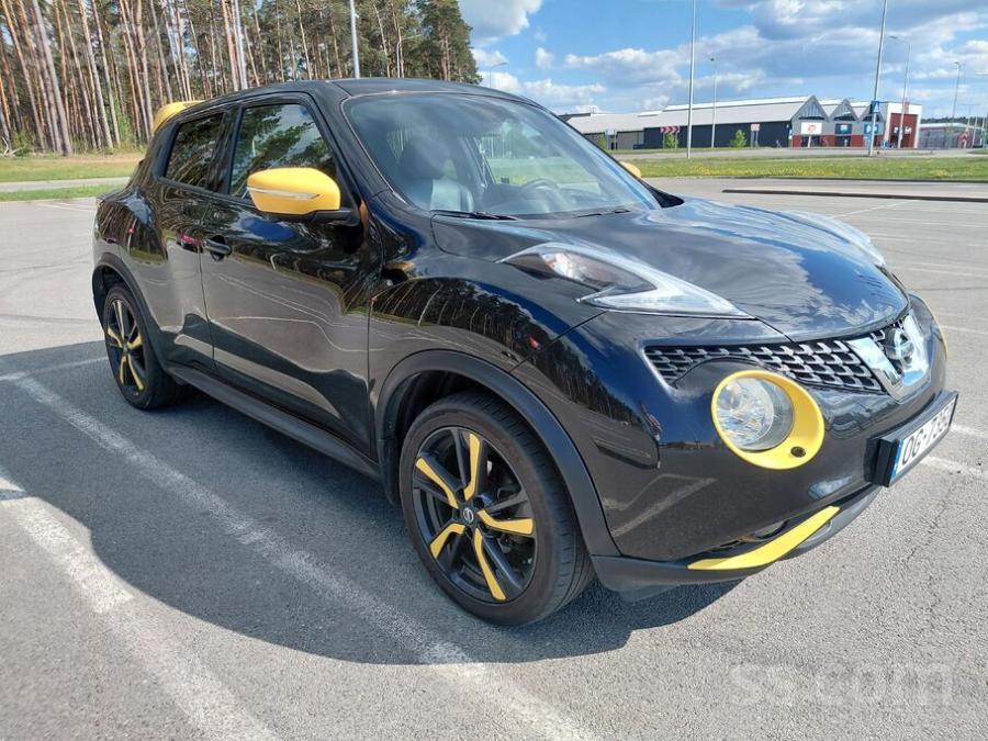 Black Nissan Juke 2014 in Riga, with an engine capacity of 1.20 L and mileage of 187 thousand km for 8000 €, photo 4 on AUTOMOTO.COM.LV