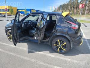 Black Nissan Juke 2014 in Riga, with an engine capacity of 1.20 L and mileage of 187 thousand km for 8000 €, photo 5 on AUTOMOTO.COM.LV