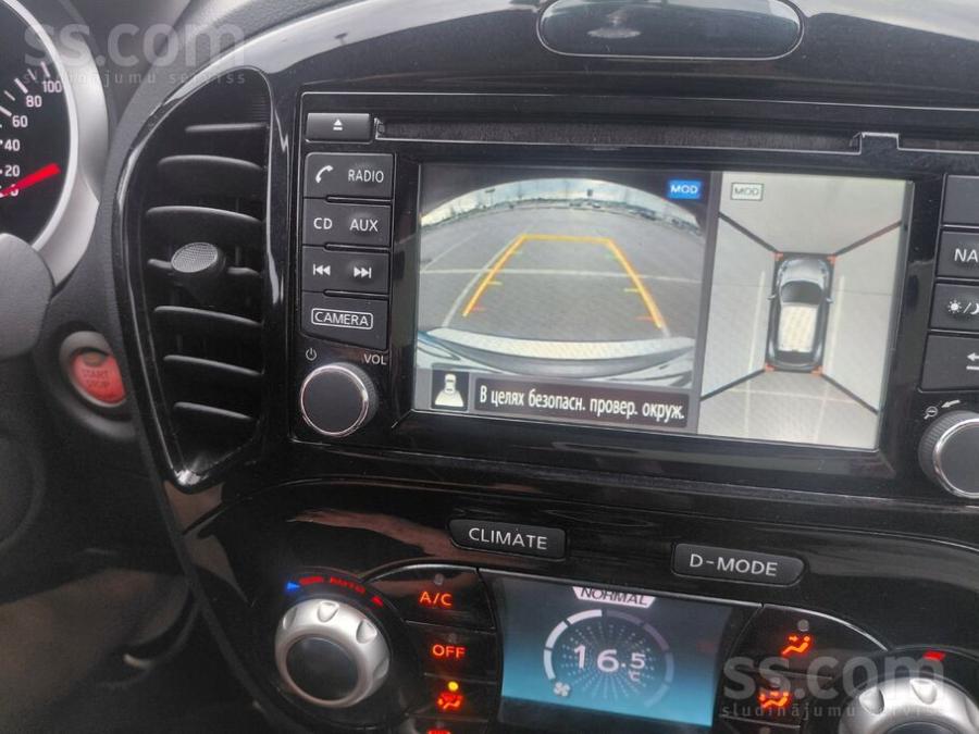 Black Nissan Juke 2014 in Riga, with an engine capacity of 1.20 L and mileage of 187 thousand km for 8000 €, photo 15 on AUTOMOTO.COM.LV