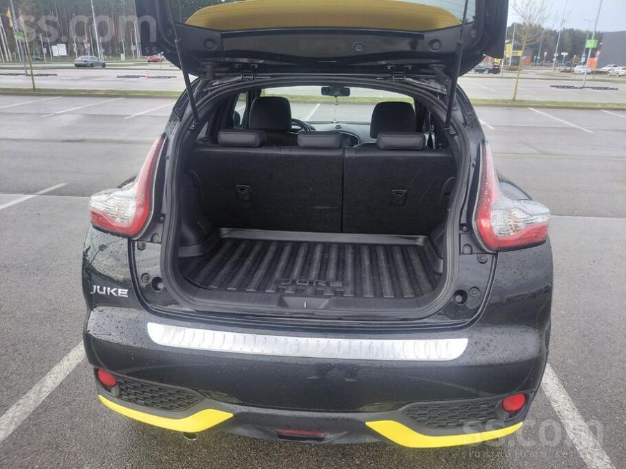 Black Nissan Juke 2014 in Riga, with an engine capacity of 1.20 L and mileage of 187 thousand km for 8000 €, photo 16 on AUTOMOTO.COM.LV