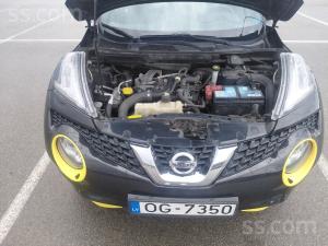 Black Nissan Juke 2014 in Riga, with an engine capacity of 1.20 L and mileage of 187 thousand km for 8000 €, photo 18 on AUTOMOTO.COM.LV