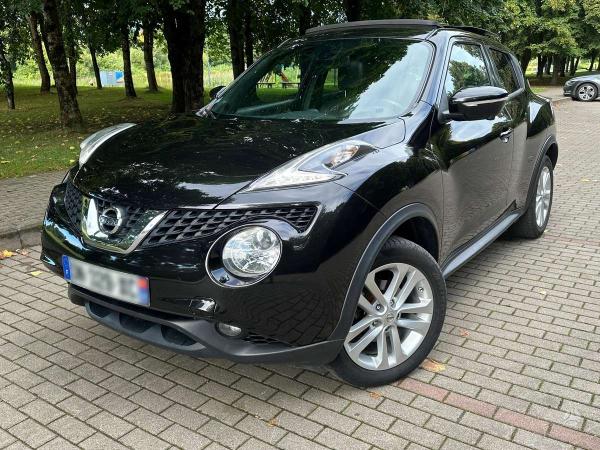 Black Nissan Juke 2014 in Taurage, with an engine capacity of 1.50 L and mileage of 192 thousand km for 6300 €, photo 1 on AUTOMOTO.COM.LV