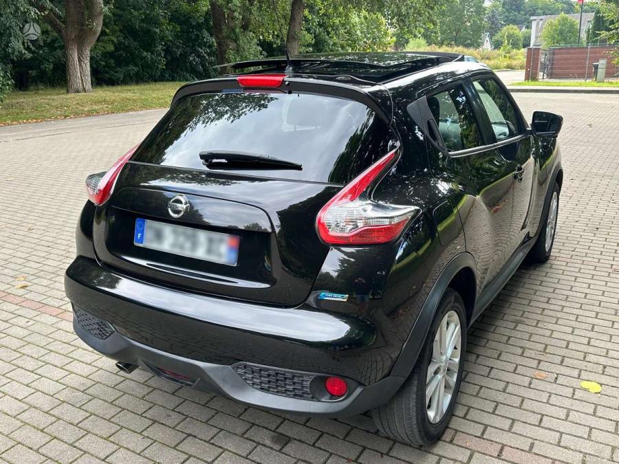 Black Nissan Juke 2014 in Taurage, with an engine capacity of 1.50 L and mileage of 192 thousand km for 6300 €, photo 4 on AUTOMOTO.COM.LV