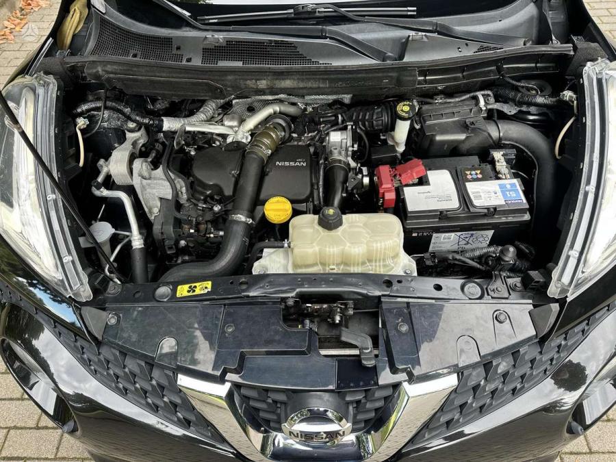 Black Nissan Juke 2014 in Taurage, with an engine capacity of 1.50 L and mileage of 192 thousand km for 6300 €, photo 7 on AUTOMOTO.COM.LV