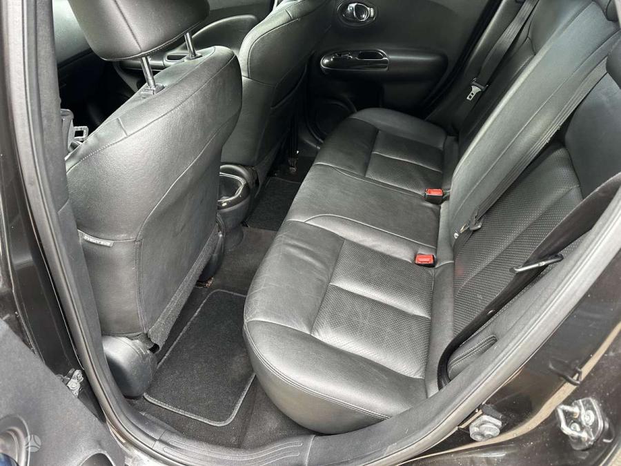 Black Nissan Juke 2014 in Taurage, with an engine capacity of 1.50 L and mileage of 192 thousand km for 6300 €, photo 19 on AUTOMOTO.COM.LV