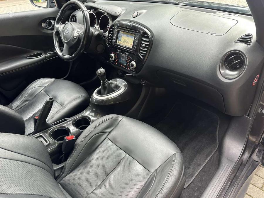 Black Nissan Juke 2014 in Taurage, with an engine capacity of 1.50 L and mileage of 192 thousand km for 6300 €, photo 22 on AUTOMOTO.COM.LV