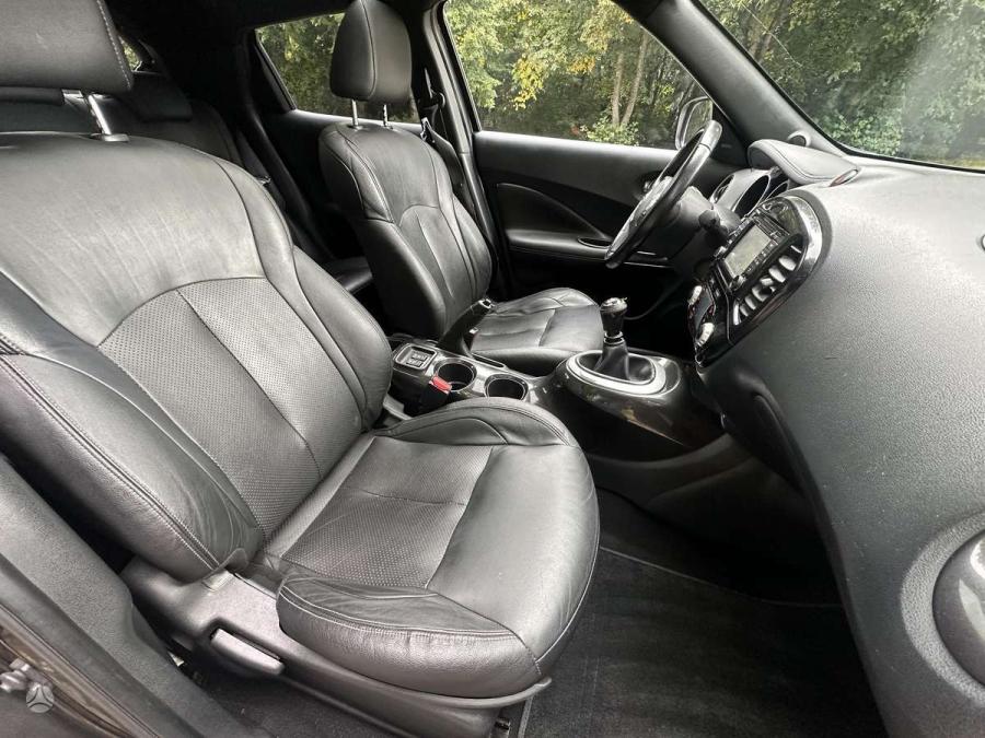 Black Nissan Juke 2014 in Taurage, with an engine capacity of 1.50 L and mileage of 192 thousand km for 6300 €, photo 23 on AUTOMOTO.COM.LV
