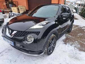 Black Nissan Juke 2015 in Kaunas, with an engine capacity of 1.20 L and mileage of 83 thousand km for 6400 €, photo  on AUTOMOTO.COM.LV