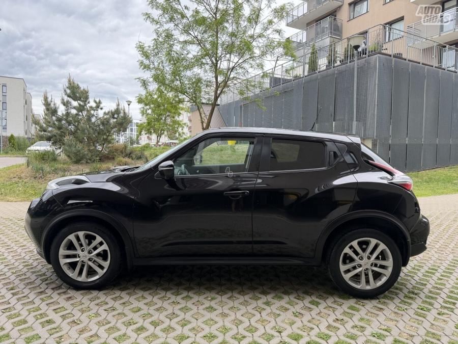 Melns Nissan Juke 2015 Viļņa, ar dzinēja tilpumu 1.20 L un nobraukumu 225 tūkst. km par 5000 €, foto 5 vietnē AUTOMOTO.COM.LV