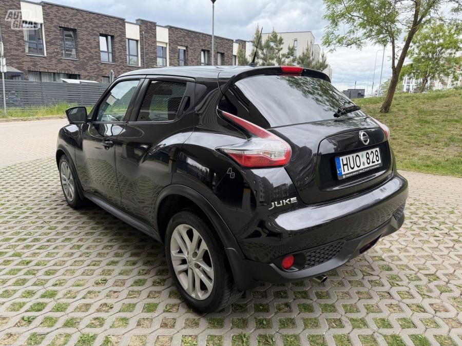 Melns Nissan Juke 2015 Viļņa, ar dzinēja tilpumu 1.20 L un nobraukumu 225 tūkst. km par 5000 €, foto 6 vietnē AUTOMOTO.COM.LV