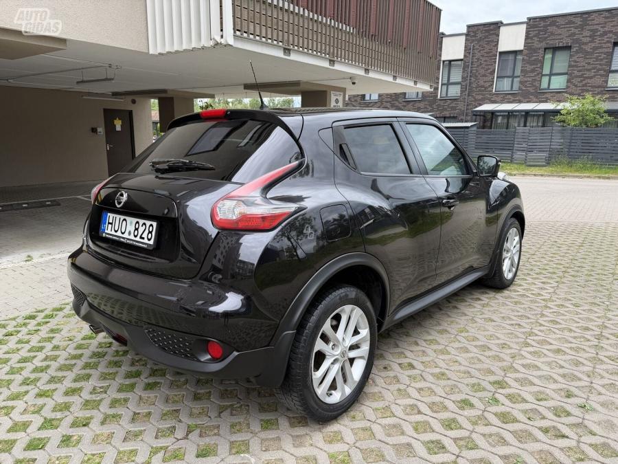 Melns Nissan Juke 2015 Viļņa, ar dzinēja tilpumu 1.20 L un nobraukumu 225 tūkst. km par 5000 €, foto 8 vietnē AUTOMOTO.COM.LV