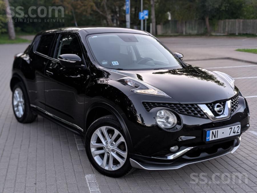 Melns Nissan Juke 2015 Jūrmala, ar dzinēja tilpumu 1.50 L un nobraukumu 247 tūkst. km par 8990 €, foto 1 vietnē AUTOMOTO.COM.LV