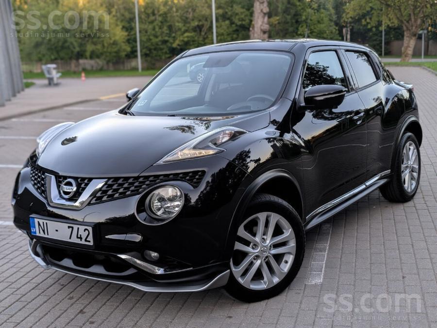 Melns Nissan Juke 2015 Jūrmala, ar dzinēja tilpumu 1.50 L un nobraukumu 247 tūkst. km par 8990 €, foto 4 vietnē AUTOMOTO.COM.LV