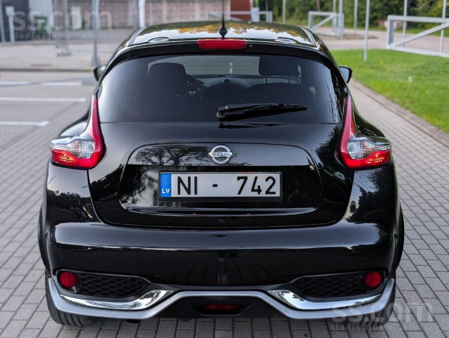 Melns Nissan Juke 2015 Jūrmala, ar dzinēja tilpumu 1.50 L un nobraukumu 247 tūkst. km par 8990 €, foto 7 vietnē AUTOMOTO.COM.LV