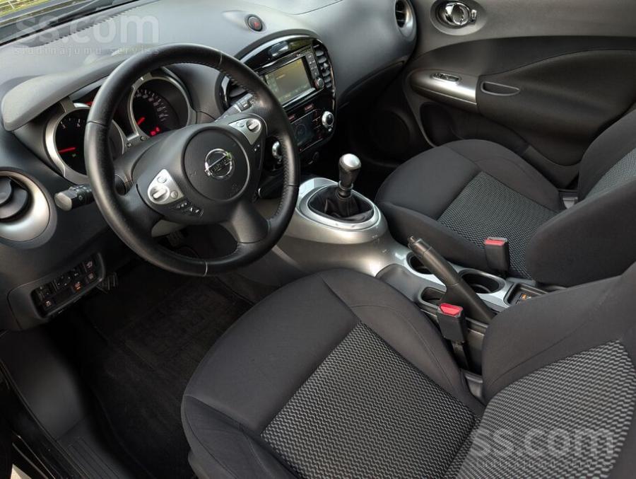 Melns Nissan Juke 2015 Jūrmala, ar dzinēja tilpumu 1.50 L un nobraukumu 247 tūkst. km par 8990 €, foto 9 vietnē AUTOMOTO.COM.LV
