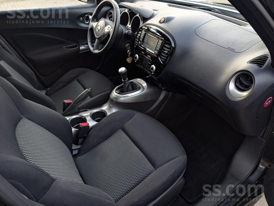 Melns Nissan Juke 2015 Jūrmala, ar dzinēja tilpumu 1.50 L un nobraukumu 247 tūkst. km par 8990 €, foto 14 vietnē AUTOMOTO.COM.LV