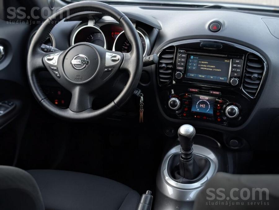Melns Nissan Juke 2015 Jūrmala, ar dzinēja tilpumu 1.50 L un nobraukumu 247 tūkst. km par 8990 €, foto 17 vietnē AUTOMOTO.COM.LV