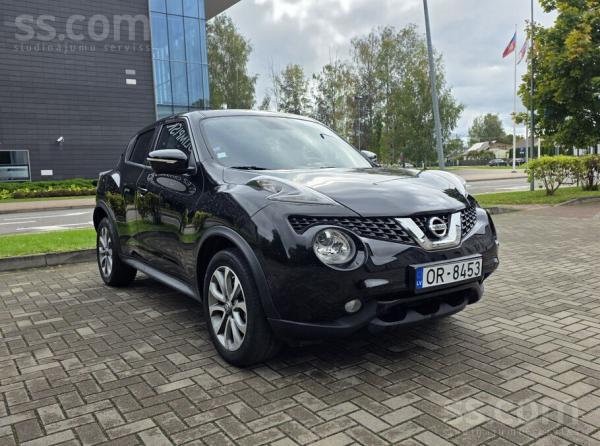 Melns Nissan Juke 2015 Jelgava, ar dzinēja tilpumu 1.20 L un nobraukumu 0 tūkst. km par 6990 €, foto 5 vietnē AUTOMOTO.COM.LV