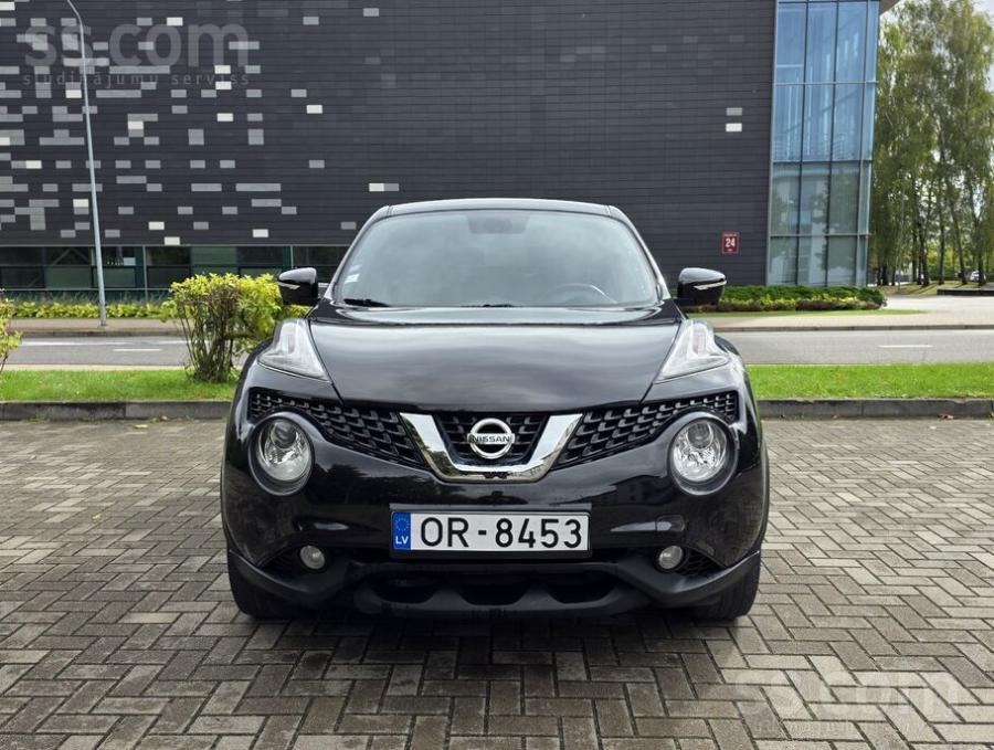 Melns Nissan Juke 2015 Jelgava, ar dzinēja tilpumu 1.20 L un nobraukumu 0 tūkst. km par 6990 €, foto 6 vietnē AUTOMOTO.COM.LV
