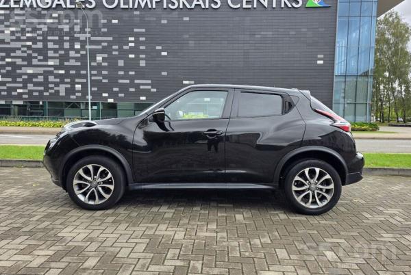 Melns Nissan Juke 2015 Jelgava, ar dzinēja tilpumu 1.20 L un nobraukumu 0 tūkst. km par 6990 €, foto 9 vietnē AUTOMOTO.COM.LV
