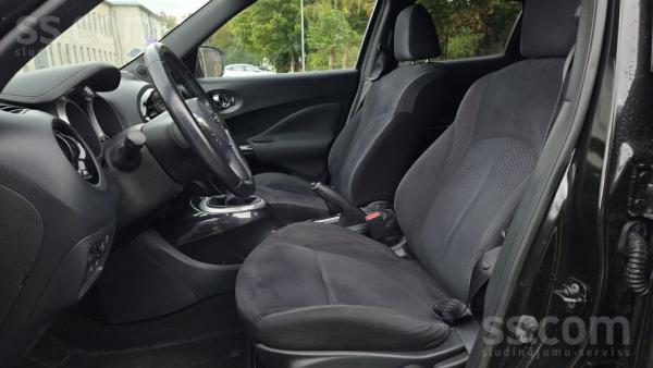 Melns Nissan Juke 2015 Jelgava, ar dzinēja tilpumu 1.20 L un nobraukumu 0 tūkst. km par 6990 €, foto 10 vietnē AUTOMOTO.COM.LV