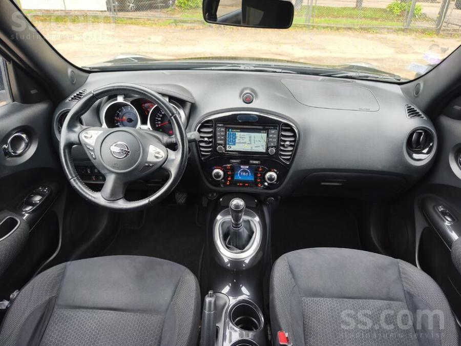Melns Nissan Juke 2015 Jelgava, ar dzinēja tilpumu 1.20 L un nobraukumu 0 tūkst. km par 6990 €, foto 12 vietnē AUTOMOTO.COM.LV