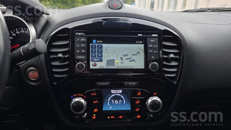 Melns Nissan Juke 2015 Jelgava, ar dzinēja tilpumu 1.20 L un nobraukumu 0 tūkst. km par 6990 €, foto 16 vietnē AUTOMOTO.COM.LV