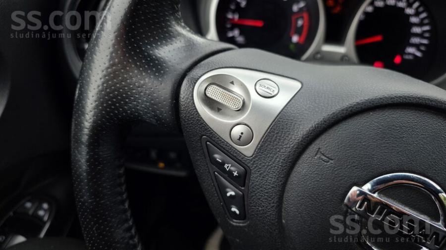 Melns Nissan Juke 2015 Jelgava, ar dzinēja tilpumu 1.20 L un nobraukumu 0 tūkst. km par 6990 €, foto 23 vietnē AUTOMOTO.COM.LV