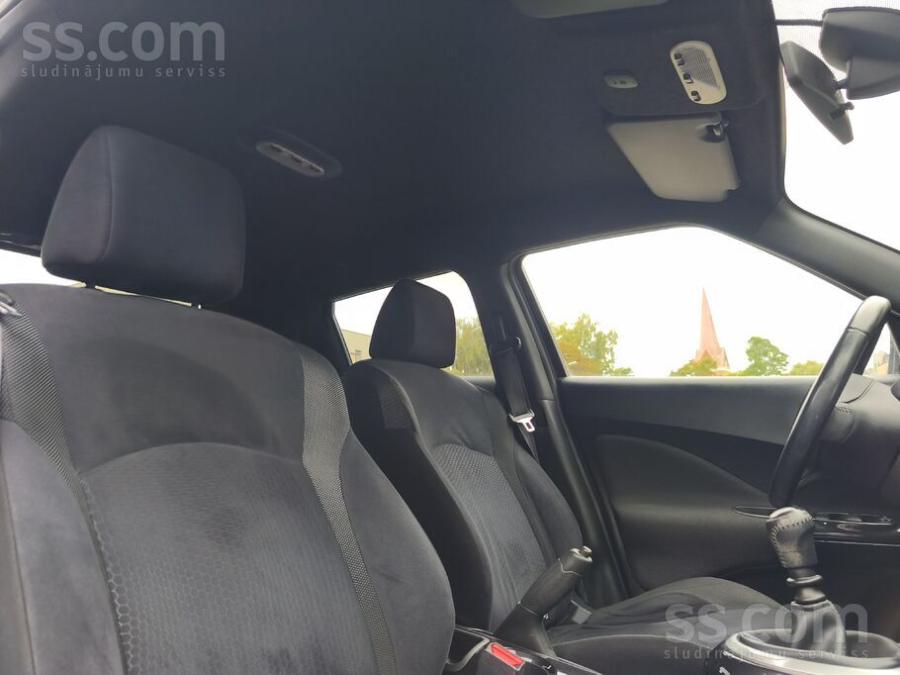 Melns Nissan Juke 2015 Jelgava, ar dzinēja tilpumu 1.20 L un nobraukumu 0 tūkst. km par 6990 €, foto 27 vietnē AUTOMOTO.COM.LV