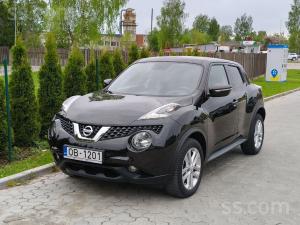 Черный Ниссан Жук 2015 в Рига, объемом двигателя 1.60 л и пробегом 76 тыс. км за 7590 €, фото 3 на AUTOMOTO.COM.LV