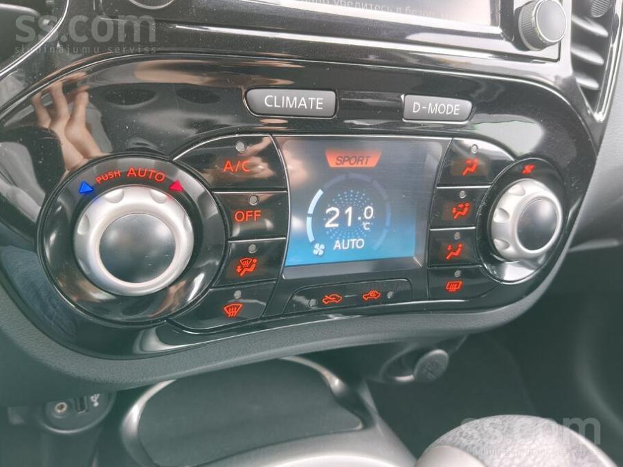 Черный Ниссан Жук 2015 в Рига, объемом двигателя 1.60 л и пробегом 76 тыс. км за 7590 €, фото 24 на AUTOMOTO.COM.LV