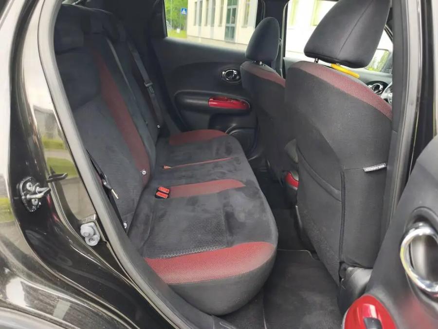 Melns Nissan Juke 2015 Jelgava, ar dzinēja tilpumu 1.20 L un nobraukumu 91 tūkst. km par 7590 €, foto 13 vietnē AUTOMOTO.COM.LV