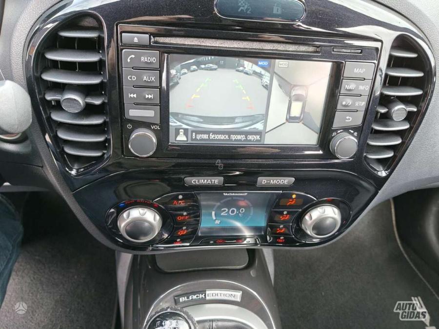Черный Ниссан Жук 2015 в Вильнюс, объемом двигателя 1.20 л и пробегом 85 тыс. км за 7200 €, фото 17 на AUTOMOTO.COM.LV