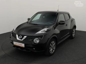 Melns Nissan Juke 2015 Viļņa, ar dzinēja tilpumu 1.20 L un nobraukumu 134 tūkst. km par 8399 €, foto  vietnē AUTOMOTO.COM.LV