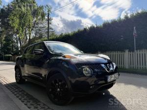 Black Nissan Juke 2015 in Jurmala, with an engine capacity of 1.50 L and mileage of 157 thousand km for 6300 €, photo  on AUTOMOTO.COM.LV