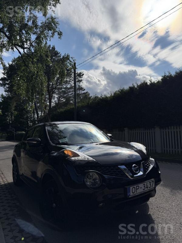 Black Nissan Juke 2015 in Jurmala, with an engine capacity of 1.50 L and mileage of 157 thousand km for 6300 €, photo 2 on AUTOMOTO.COM.LV