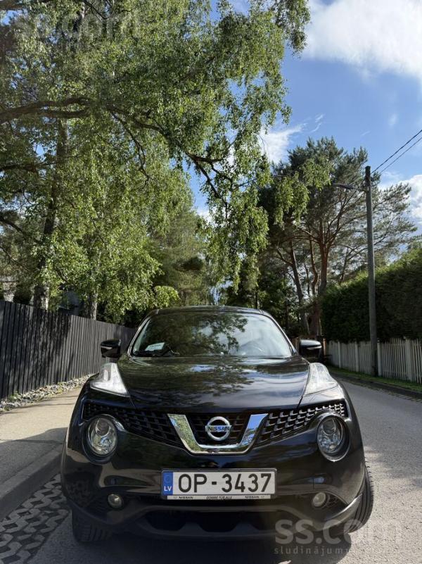 Black Nissan Juke 2015 in Jurmala, with an engine capacity of 1.50 L and mileage of 157 thousand km for 6300 €, photo 5 on AUTOMOTO.COM.LV