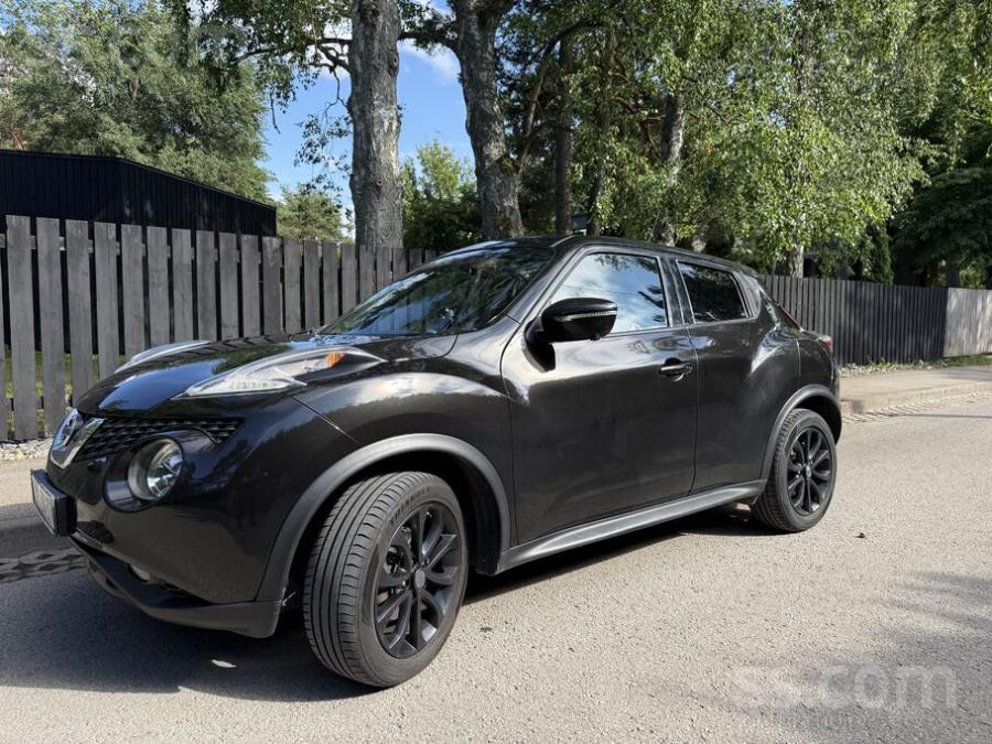 Black Nissan Juke 2015 in Jurmala, with an engine capacity of 1.50 L and mileage of 157 thousand km for 6300 €, photo 7 on AUTOMOTO.COM.LV