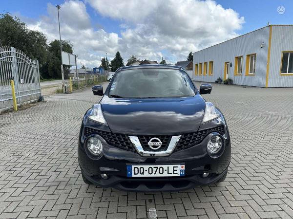Melns Nissan Juke 2015 Tauragė, ar dzinēja tilpumu 1.20 L un nobraukumu 115 tūkst. km par 5600 €, foto 2 vietnē AUTOMOTO.COM.LV