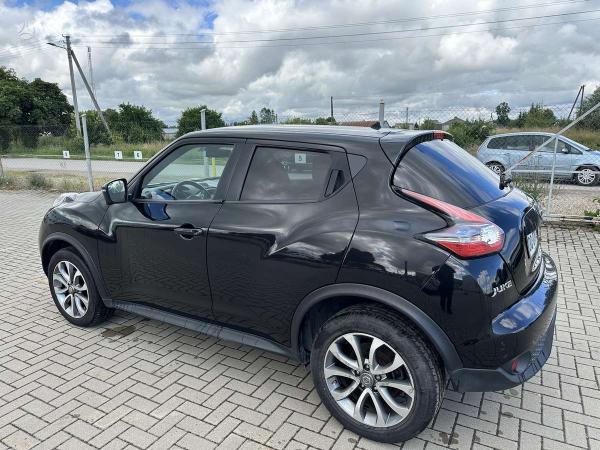 Melns Nissan Juke 2015 Tauragė, ar dzinēja tilpumu 1.20 L un nobraukumu 115 tūkst. km par 5600 €, foto 5 vietnē AUTOMOTO.COM.LV