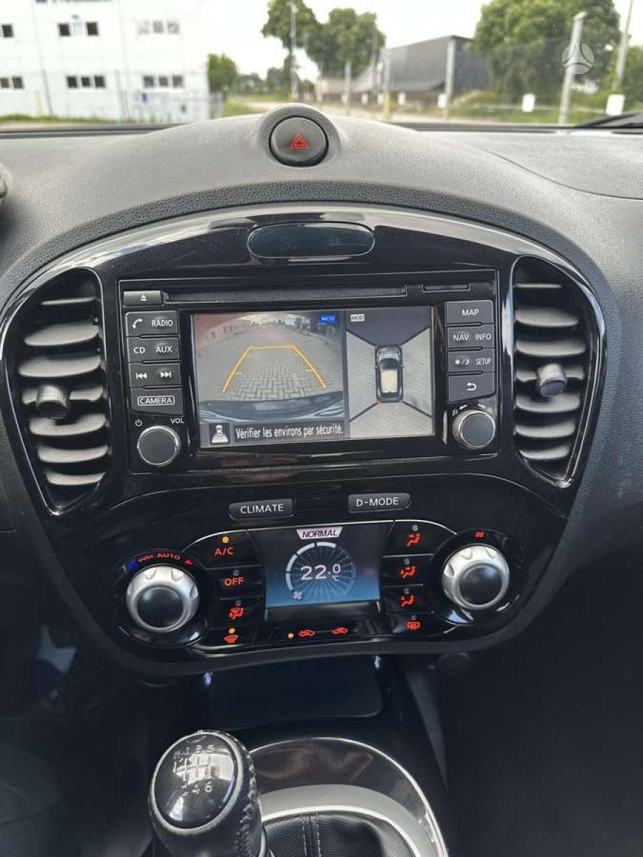 Melns Nissan Juke 2015 Tauragė, ar dzinēja tilpumu 1.20 L un nobraukumu 115 tūkst. km par 5600 €, foto 16 vietnē AUTOMOTO.COM.LV