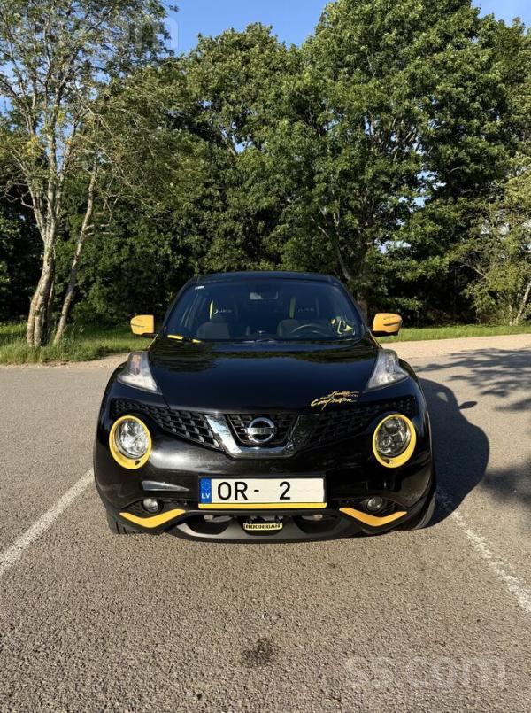 Melns Nissan Juke 2015 Kuldīga, ar dzinēja tilpumu 1.20 L un nobraukumu 109 tūkst. km par 7500 €, foto 3 vietnē AUTOMOTO.COM.LV