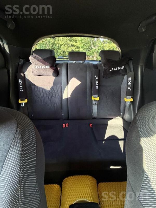 Melns Nissan Juke 2015 Kuldīga, ar dzinēja tilpumu 1.20 L un nobraukumu 109 tūkst. km par 7500 €, foto 8 vietnē AUTOMOTO.COM.LV
