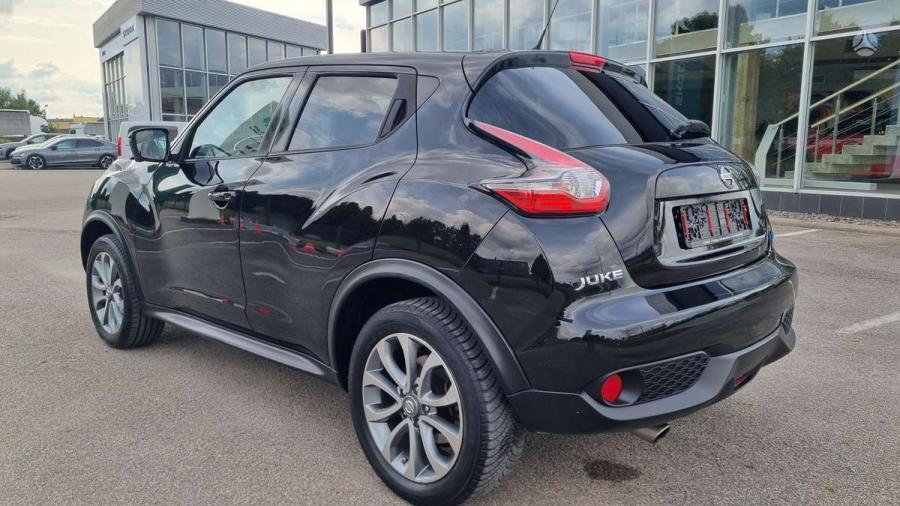 Melns Nissan Juke 2015 Šauļi, ar dzinēja tilpumu 1.46 L un nobraukumu 173 tūkst. km par 6800 €, foto 10 vietnē AUTOMOTO.COM.LV