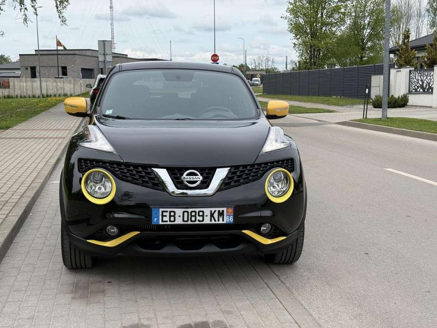 Melns Nissan Juke 2015 Tauragė, ar dzinēja tilpumu 1.20 L un nobraukumu 120 tūkst. km par 5900 €, foto 3 vietnē AUTOMOTO.COM.LV
