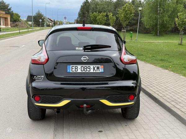 Melns Nissan Juke 2015 Tauragė, ar dzinēja tilpumu 1.20 L un nobraukumu 120 tūkst. km par 5900 €, foto 5 vietnē AUTOMOTO.COM.LV