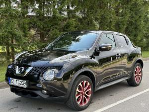 Melns Nissan Juke 2015 Mažeikiai, ar dzinēja tilpumu 1.60 L un nobraukumu 73 tūkst. km par 4800 €, foto 3 vietnē AUTOMOTO.COM.LV