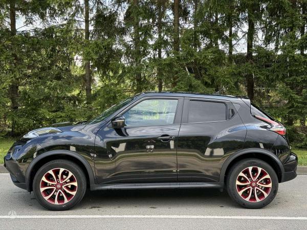 Melns Nissan Juke 2015 Mažeikiai, ar dzinēja tilpumu 1.60 L un nobraukumu 73 tūkst. km par 4800 €, foto 5 vietnē AUTOMOTO.COM.LV