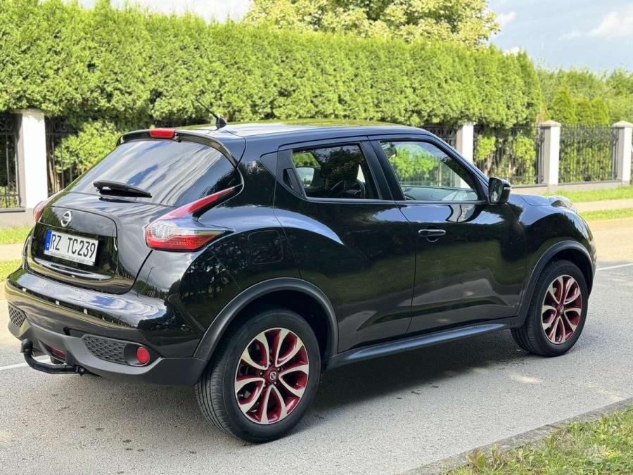 Melns Nissan Juke 2015 Mažeikiai, ar dzinēja tilpumu 1.60 L un nobraukumu 73 tūkst. km par 4800 €, foto 9 vietnē AUTOMOTO.COM.LV