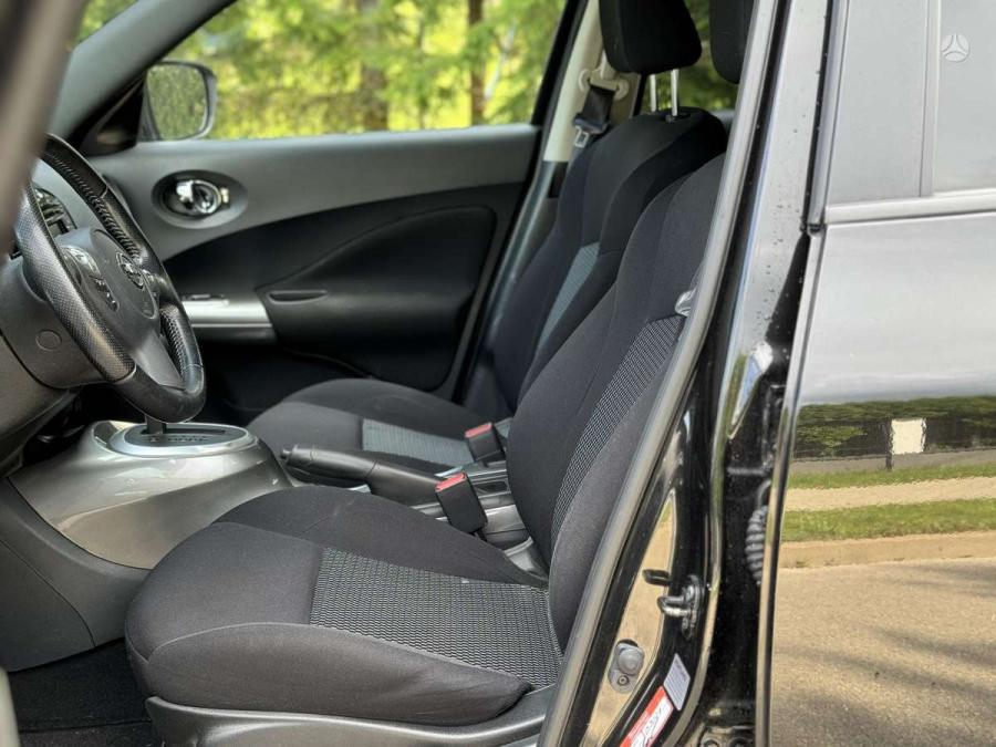 Melns Nissan Juke 2015 Mažeikiai, ar dzinēja tilpumu 1.60 L un nobraukumu 73 tūkst. km par 4800 €, foto 15 vietnē AUTOMOTO.COM.LV